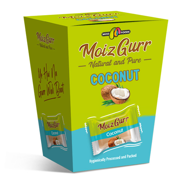 Moiz Gurr Coconut – 220gm – Moiz-Foods